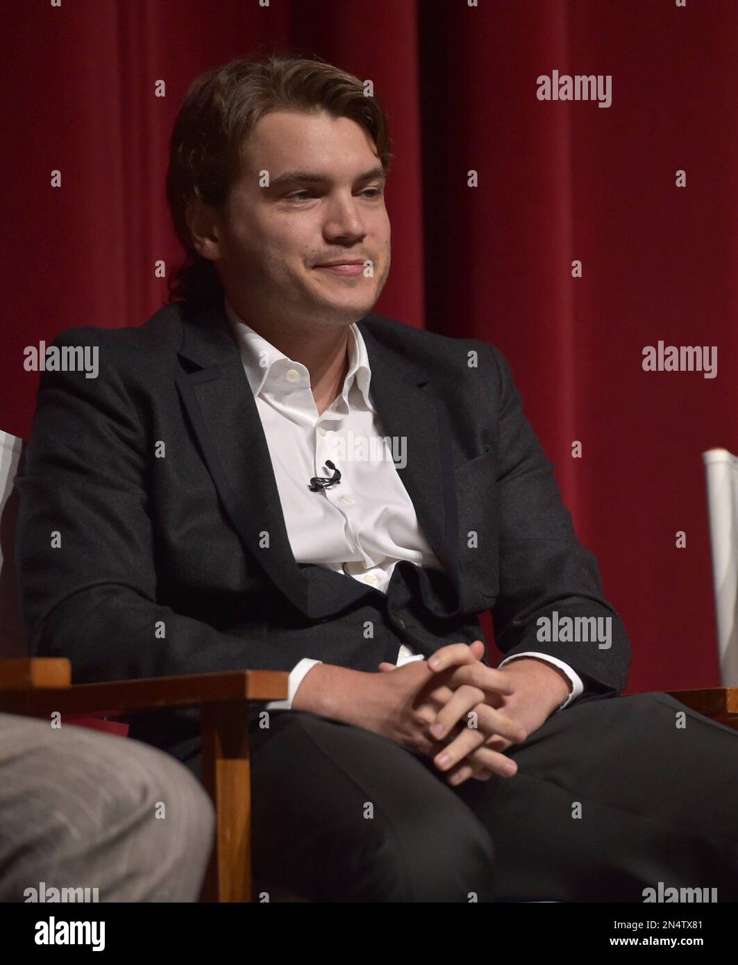Emile Hirsch participates in a panel following the "Bonnie & Clyde" FYC ...