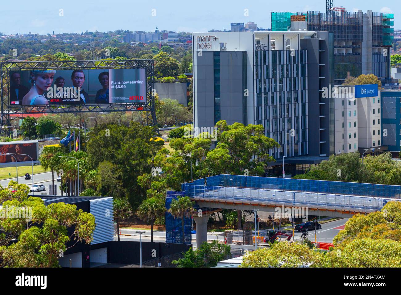 Construction of the 'Sydney Gateway' project in Sydney, Australia ...