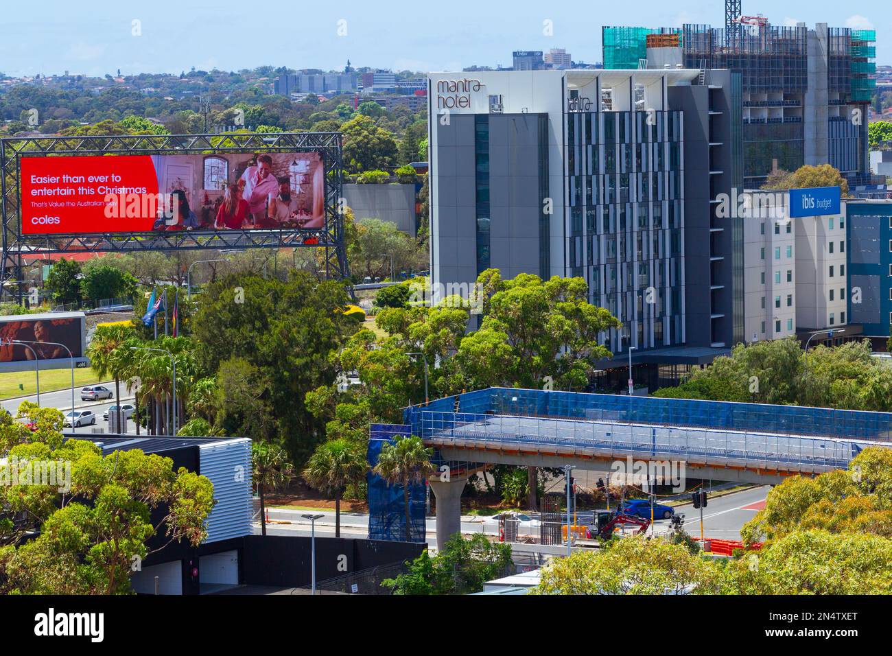 Construction of the 'Sydney Gateway' project in Sydney, Australia ...