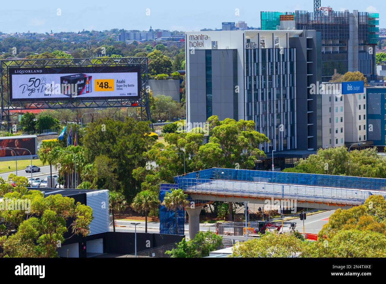 Construction of the 'Sydney Gateway' project in Sydney, Australia ...