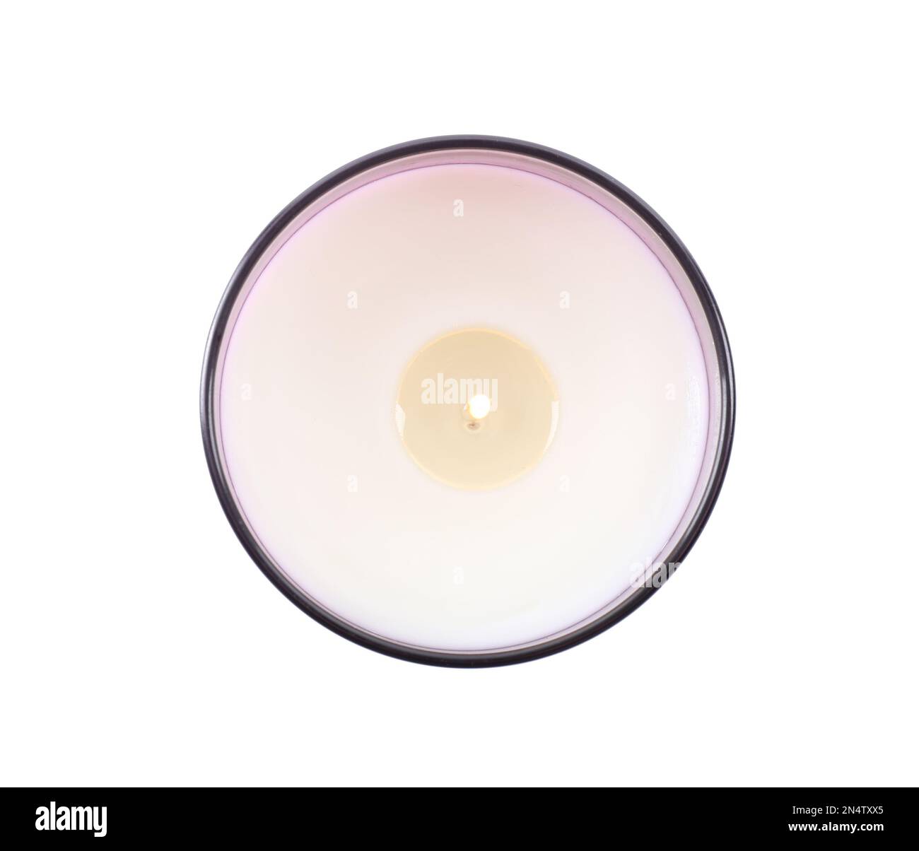 Candle burning in nature Cut Out Stock Images & Pictures - Alamy