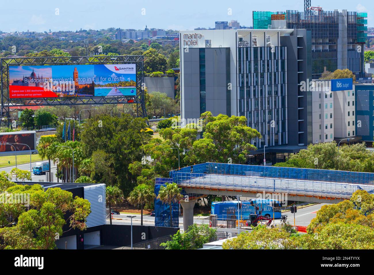 Construction of the 'Sydney Gateway' project in Sydney, Australia ...