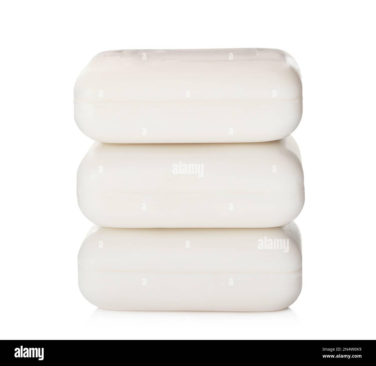 Soap bars on white background. Personal hygiene Stock Photo - Alamy