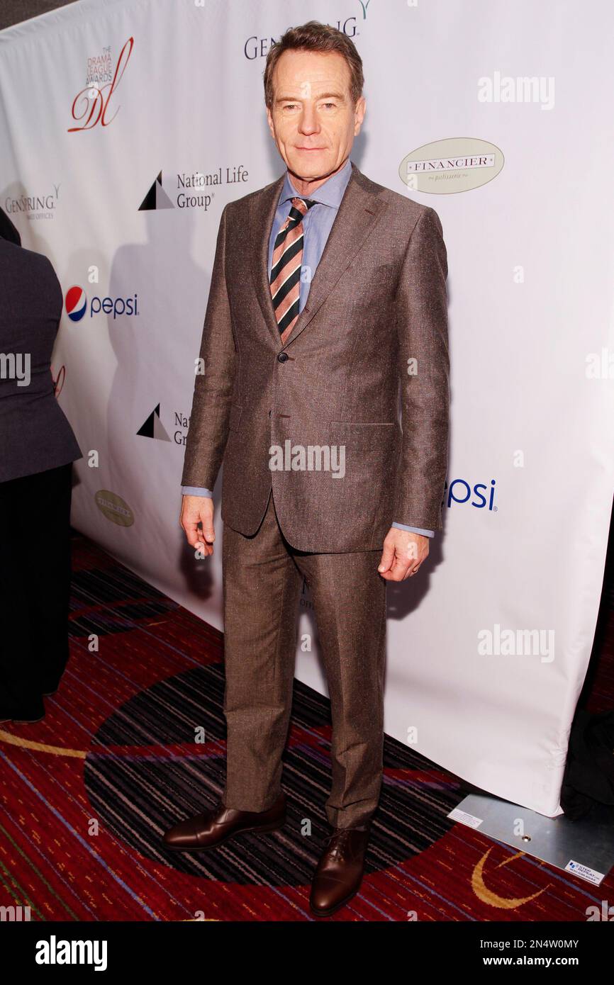 Bryan Cranston seen at the 80th Annual Drama League Awards at Marriott ...