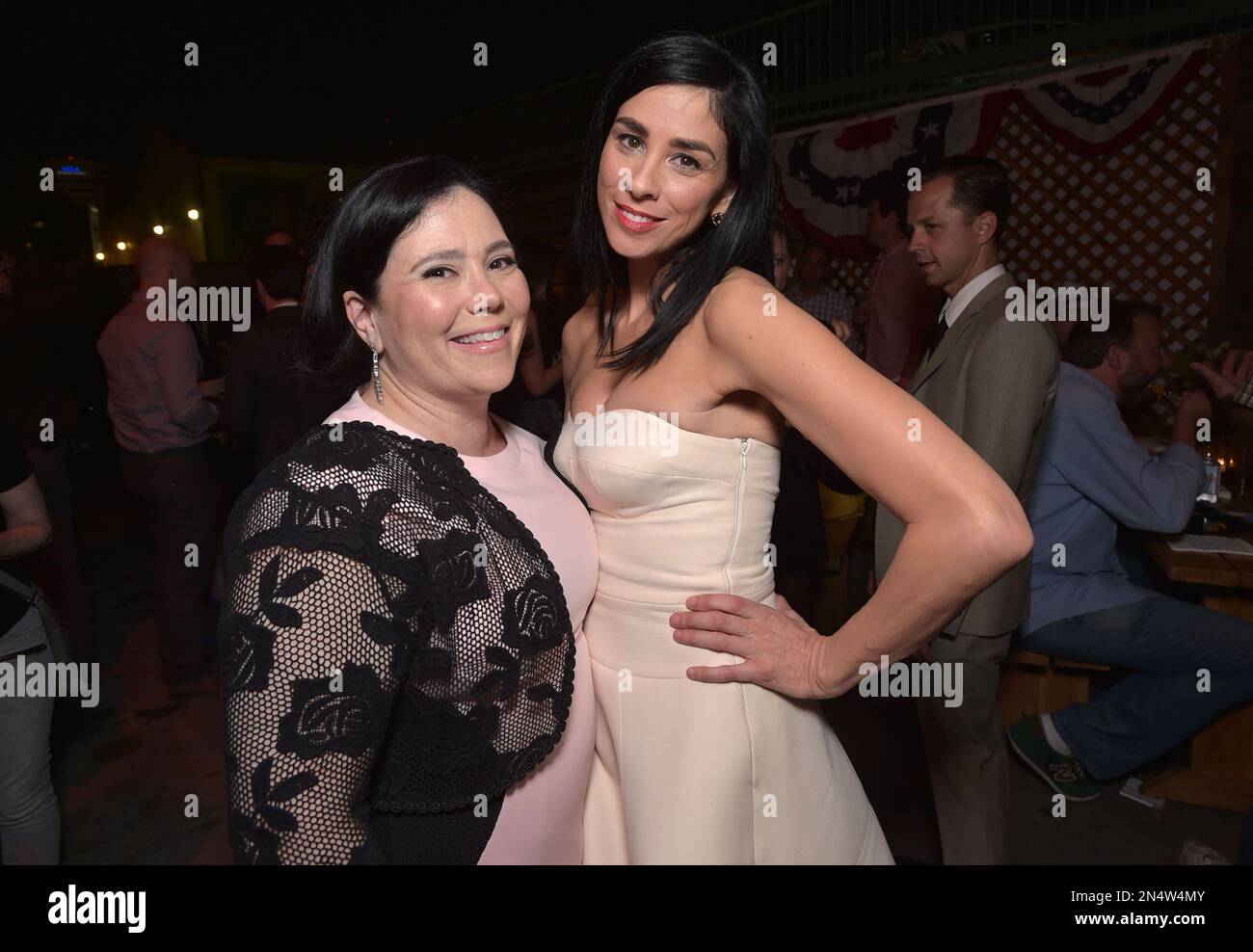 Alex Borstein and Sarah Silverman attend the after party for the world ...