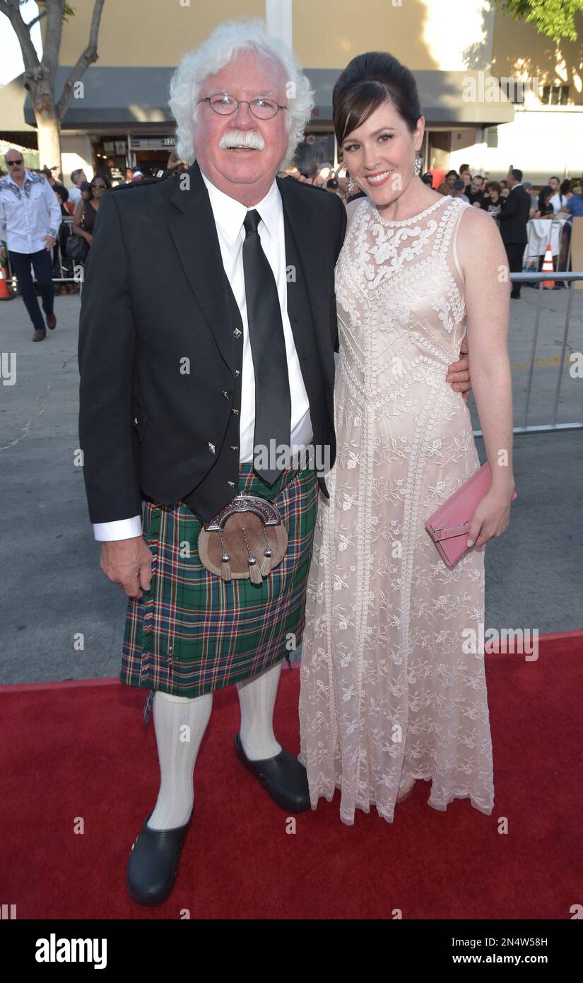 Ronald MacFarlane, left, and Rachael MacFarlane arrive at the world ...
