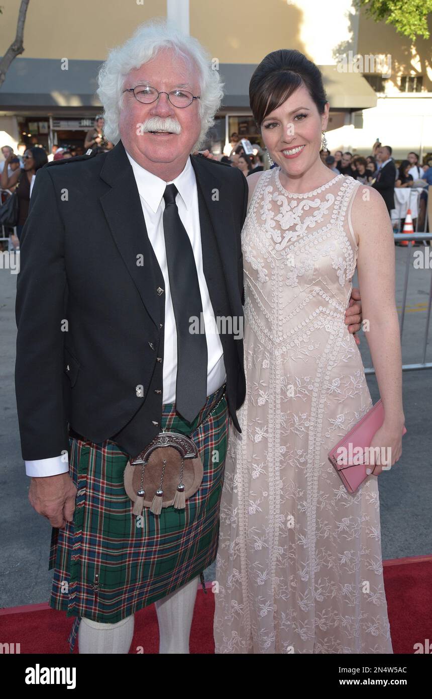 Ronald MacFarlane, left, and Rachael MacFarlane arrive at the world ...