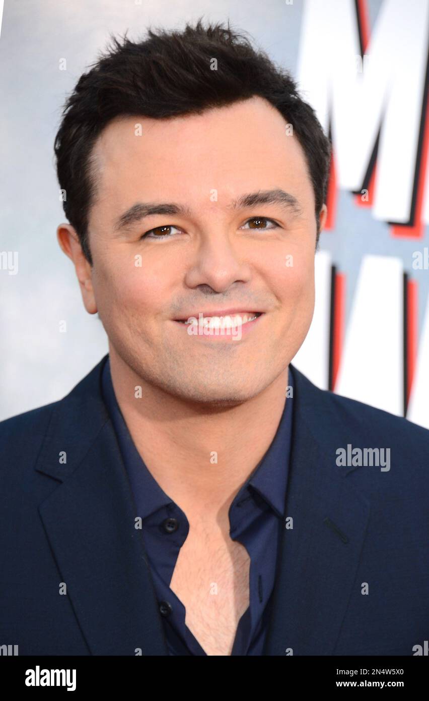 Seth MacFarlane arrives at the World Premiere of "A Million Ways To Die ...