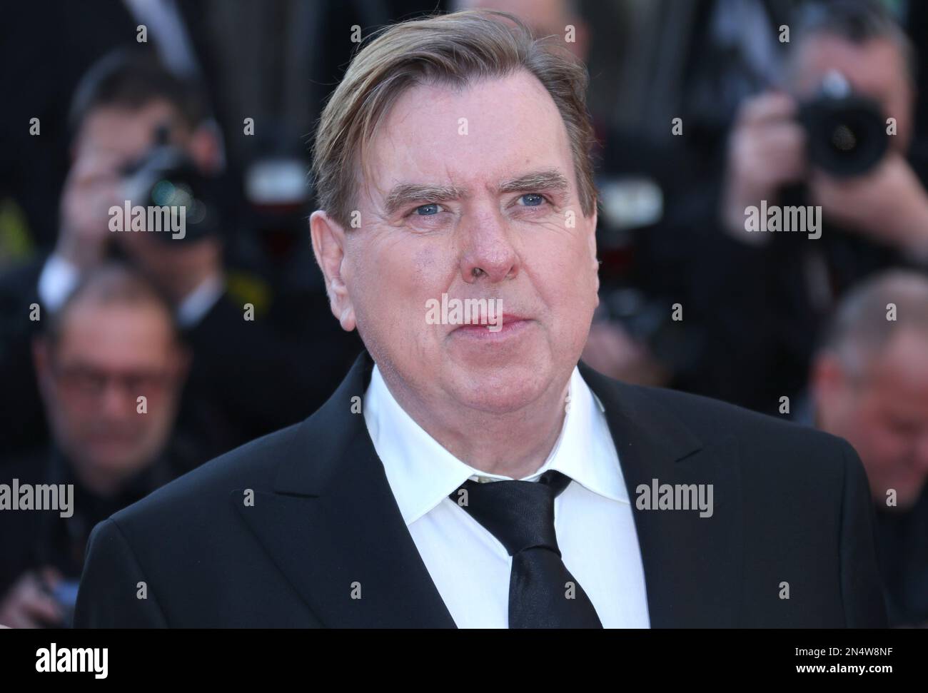 Timothy Spall arrives on the red carpet for the screening of Mr. Turner ...