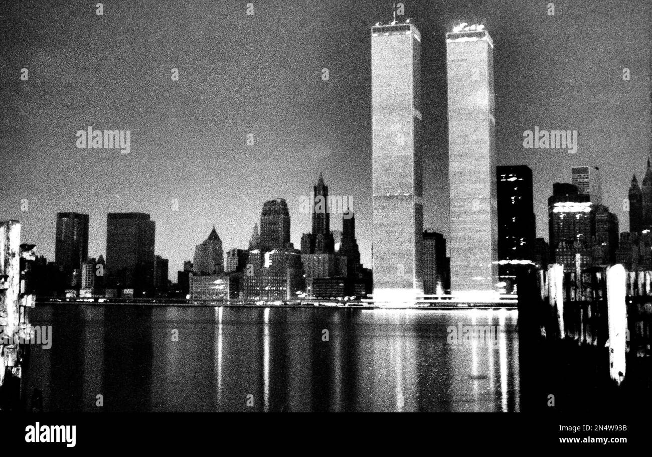 Light-colored facing on the World Trade Center makes it stand out from ...