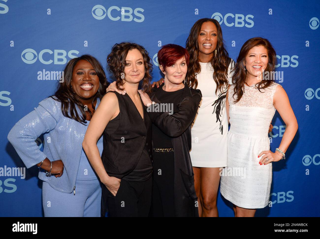 The Cast of "The Talk", from left, Sheryl Underwood, Sara Gilbert ...