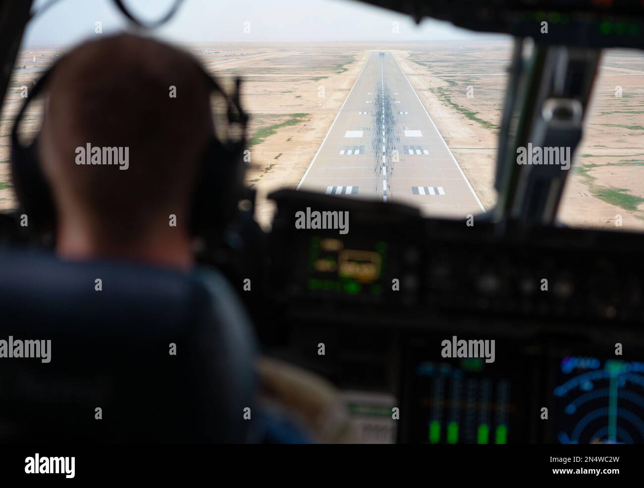 U.S. Air Force Capt. Dane Butler, 8th Expeditionary Airlift Squadron C ...