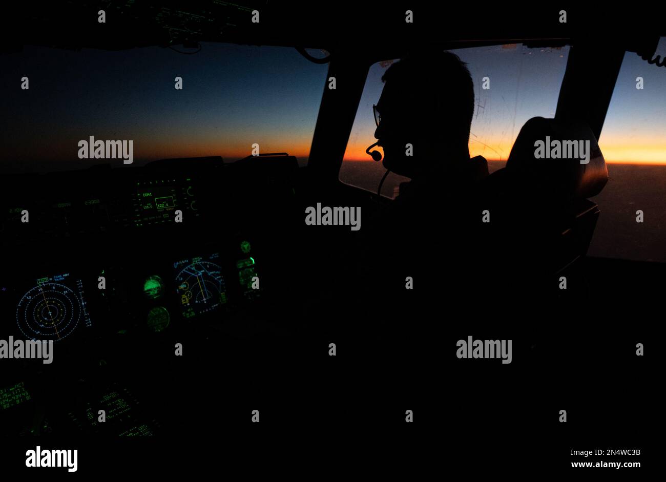U.S. Air Force Capt. Ian Marlin, 8th Expeditionary Airlift Squadron ...