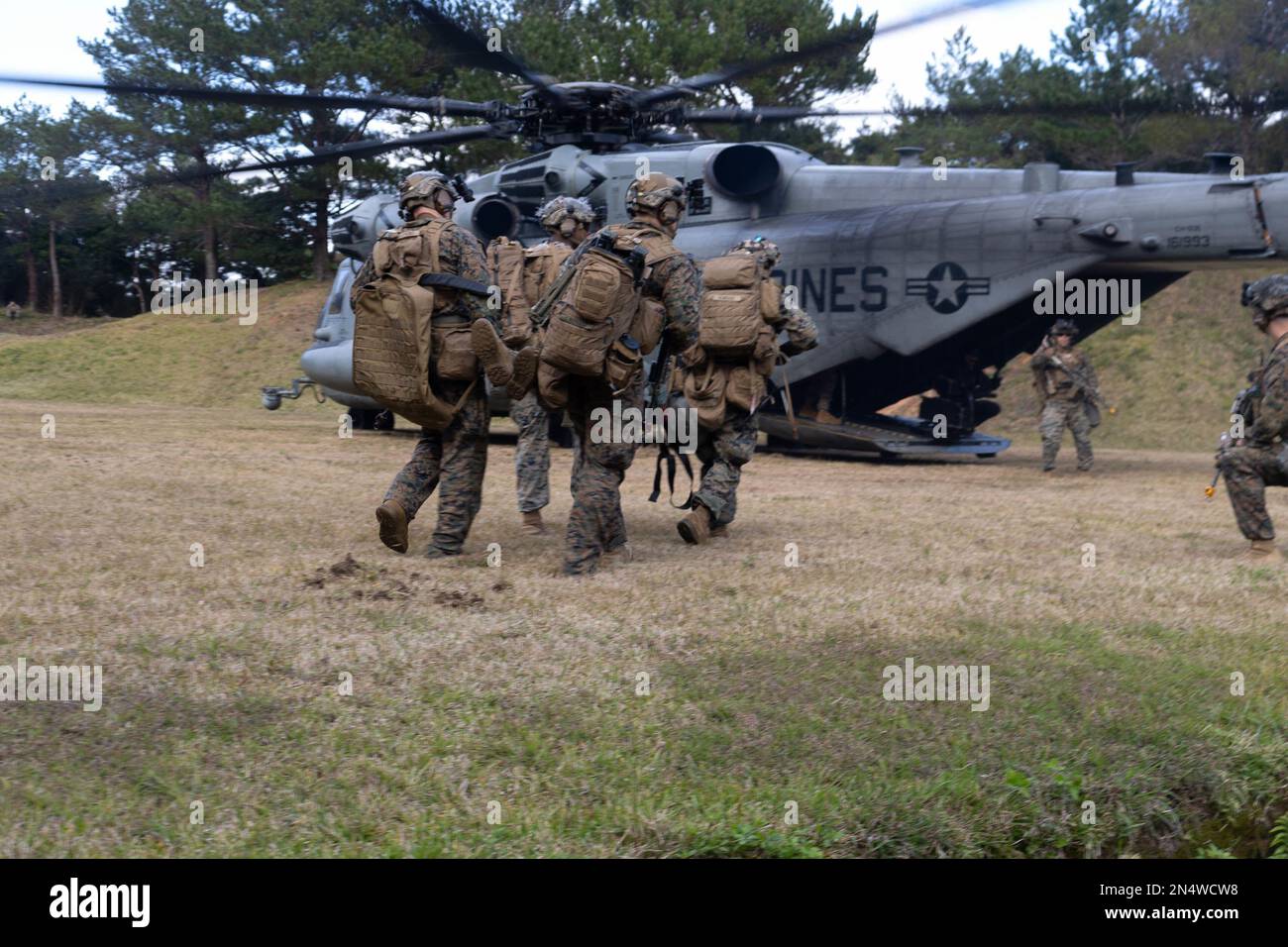 U.S. Marines with Battalion Landing Team 1/4, 31st Marine Expeditionary ...