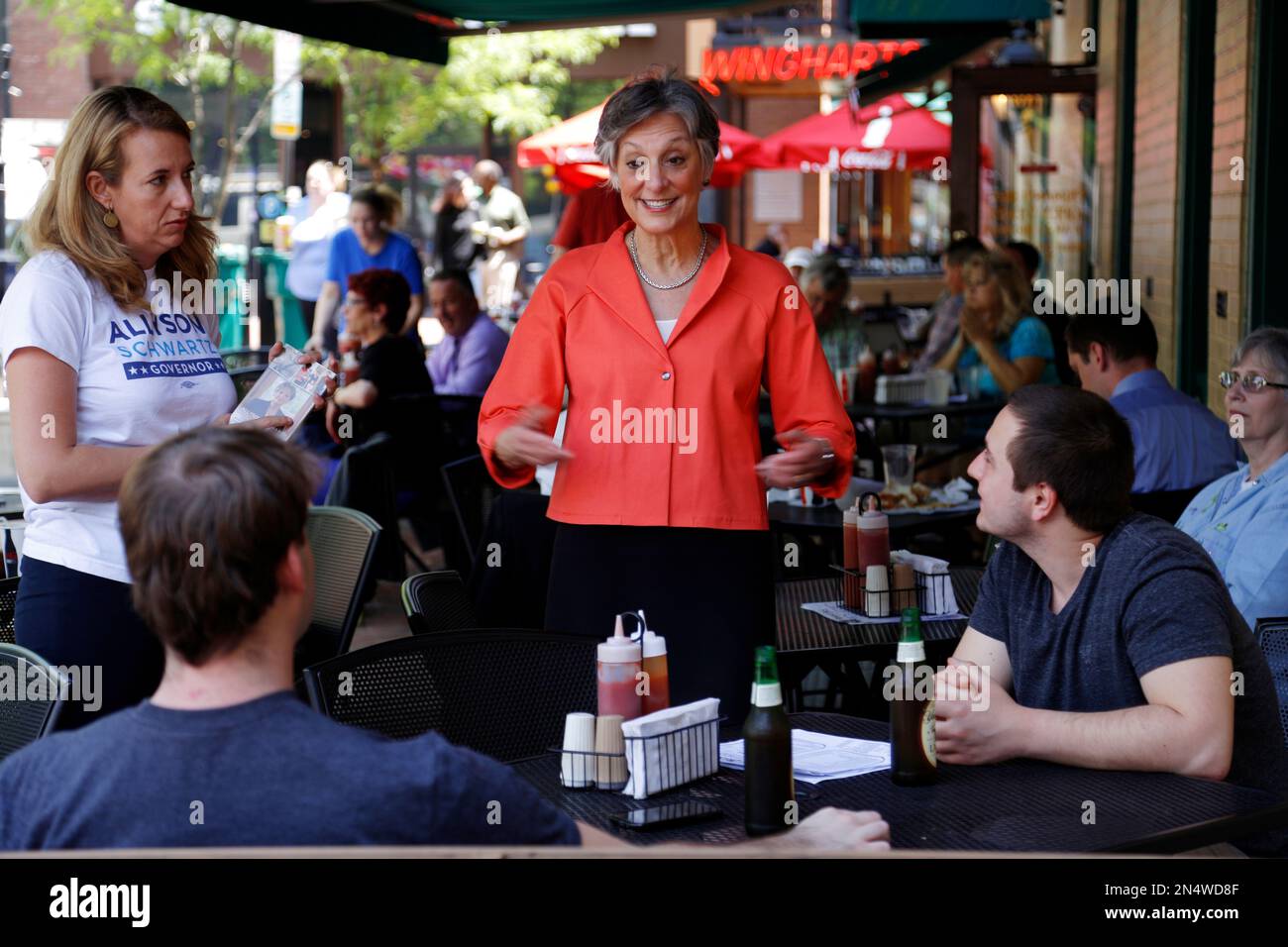 U.S. Rep. Allyson Schwartz, candidate for the Democratic gubernatorial ...
