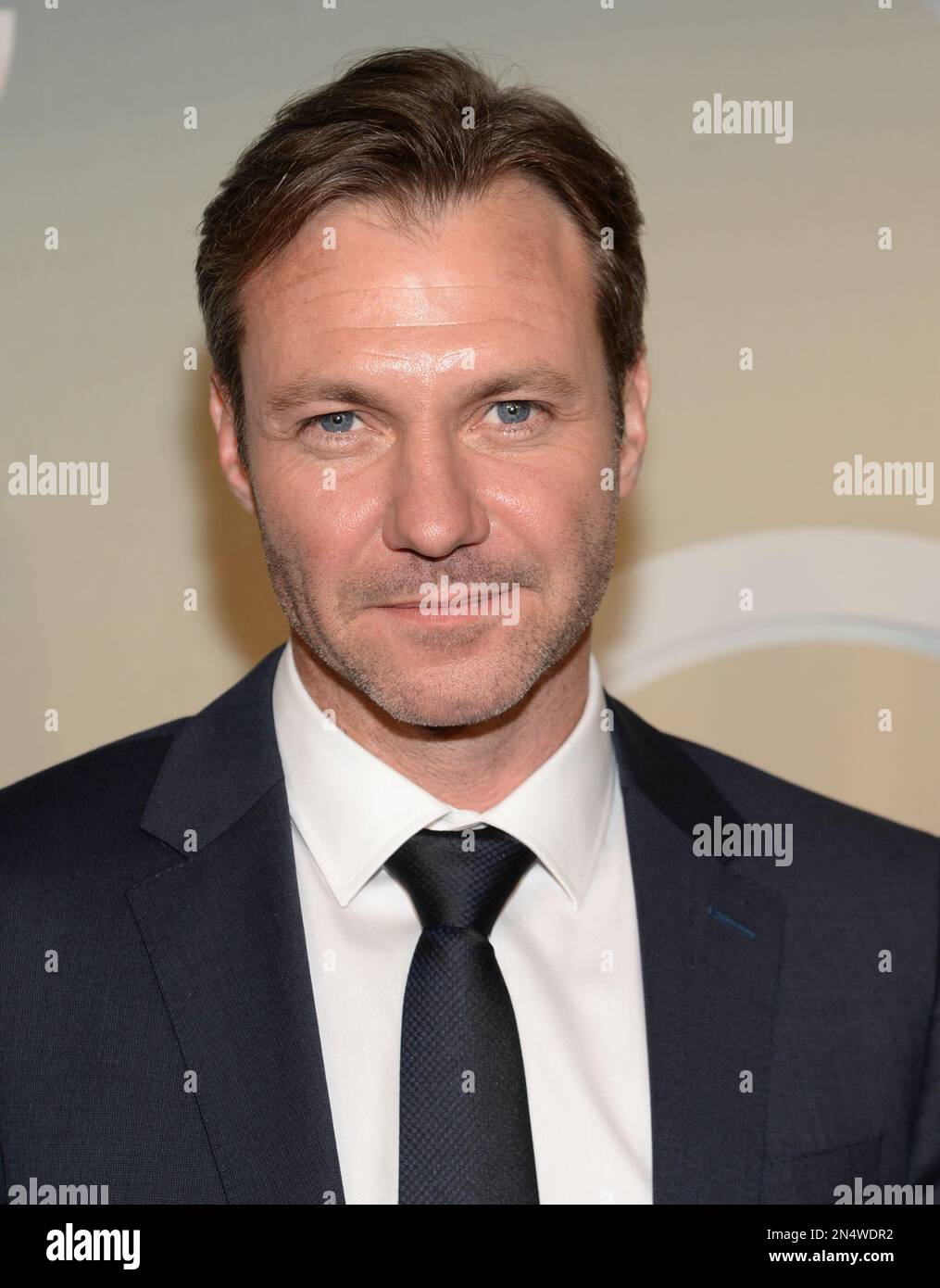 Chris Vance poses backstage at the TNT and TBS Network 2014 Upfront ...