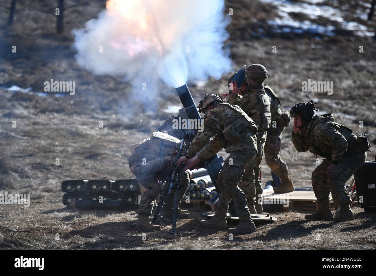 U.S. Army Paratroopers assigned to 2nd Battalion, 503rd Infantry ...