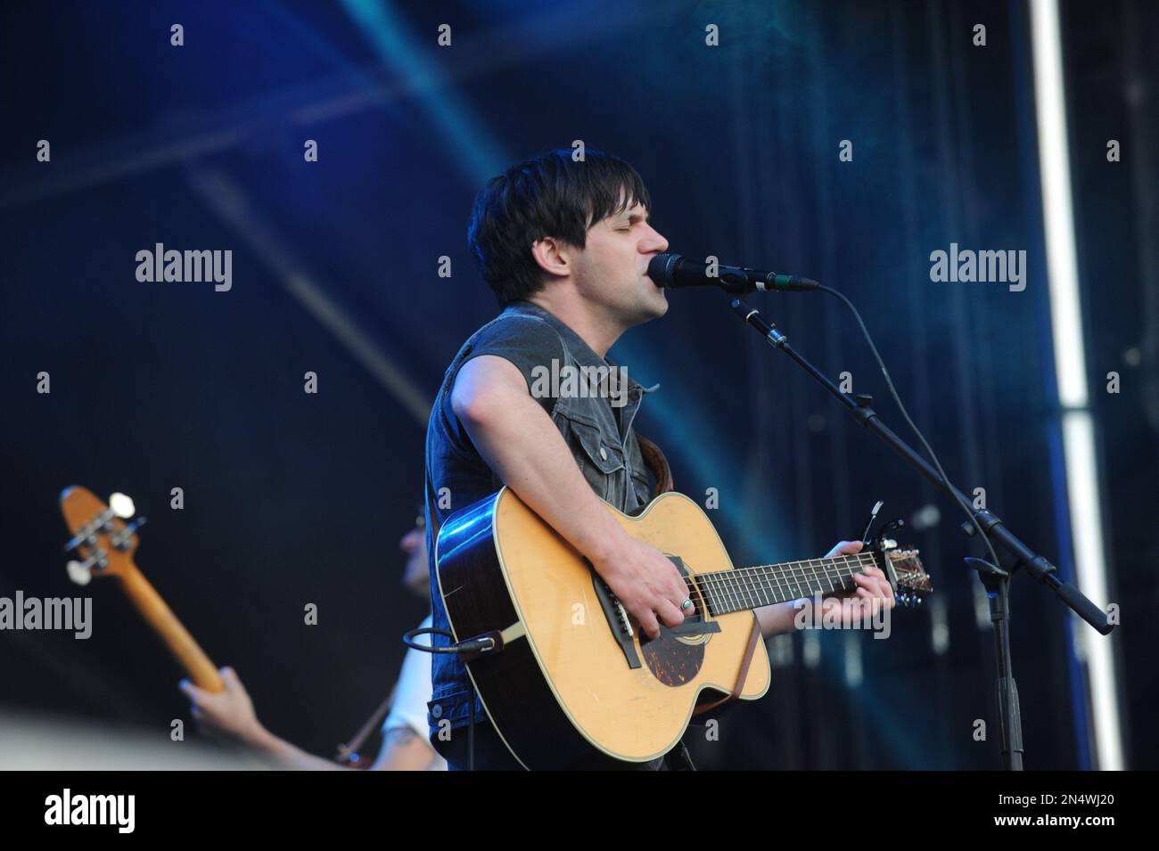 Conor Mullen Oberst as Conor Oberst performing at the Shaky Knees Music ...