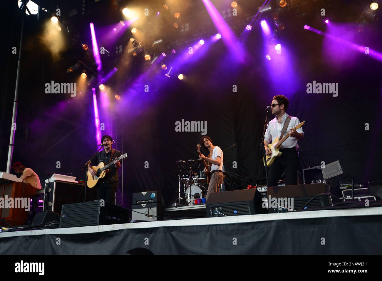 Conor Mullen Oberst as Conor Oberst performing at the Shaky Knees Music ...