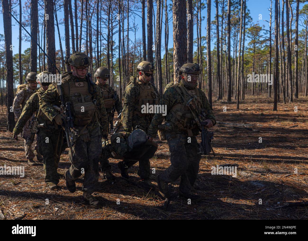 U.S. Marines with Battalion Landing Team 1/6, 26th Marine Expeditionary ...