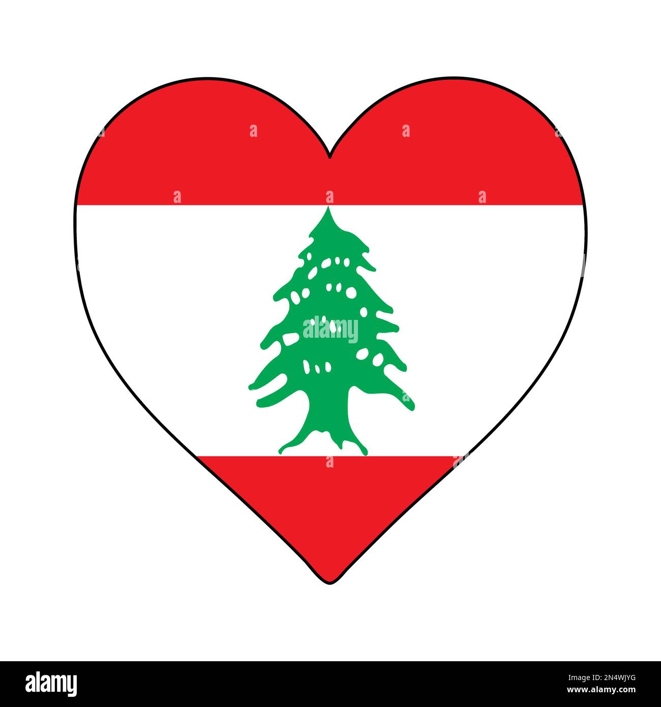 Lebanon Heart Shape Flag. Love Lebanon. Visit Lebanon. Middle East ...