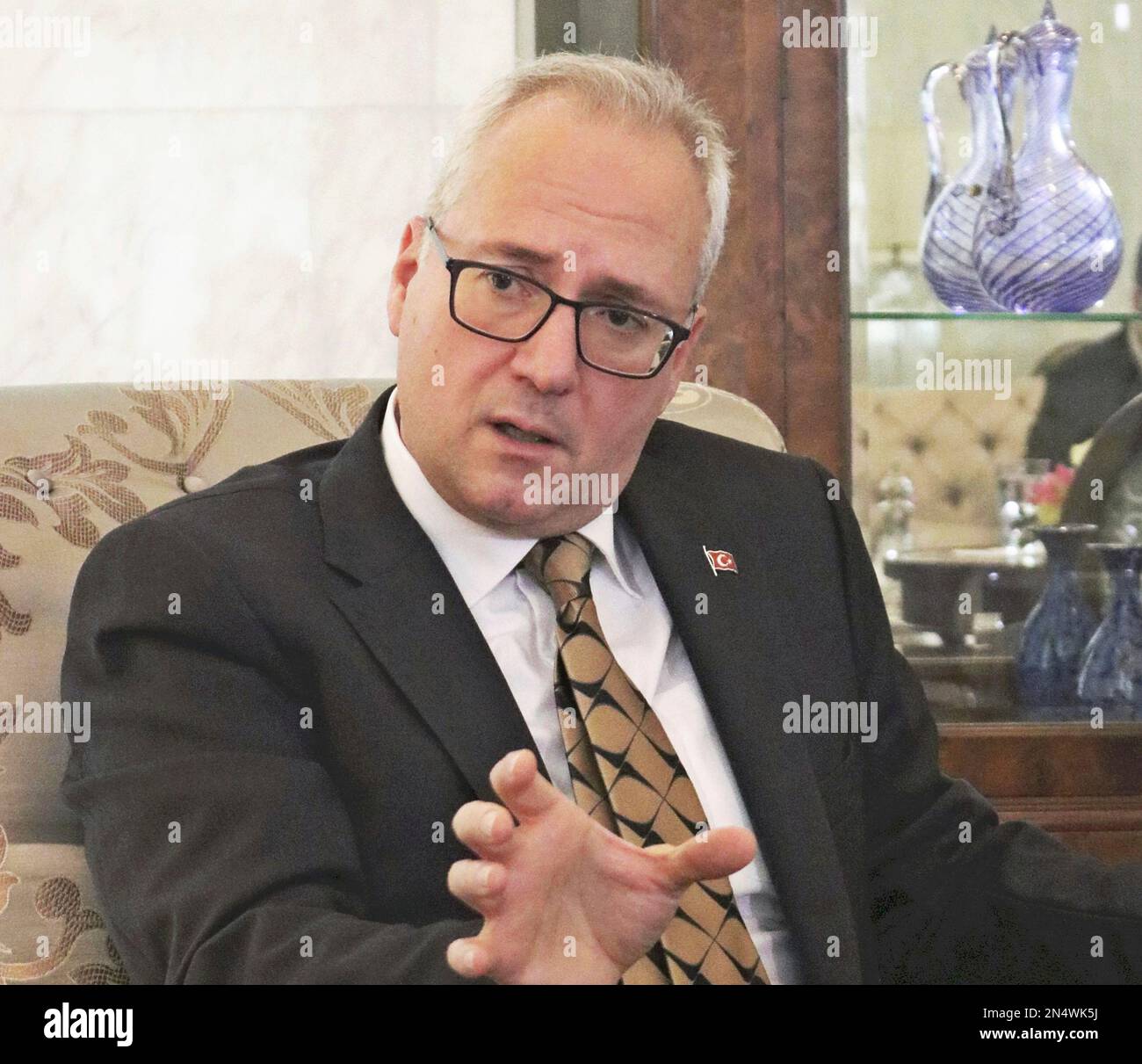 Turkey's Ambassador to Japan Korkut GÜNGEN speaks about the disaster in ...