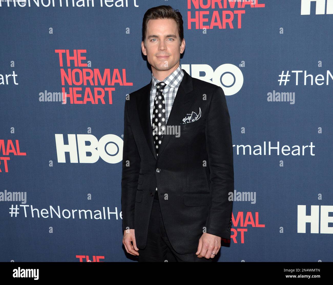 Matt Bomer arrives at the NY Premiere of "The Normal Heart" on Monday ...