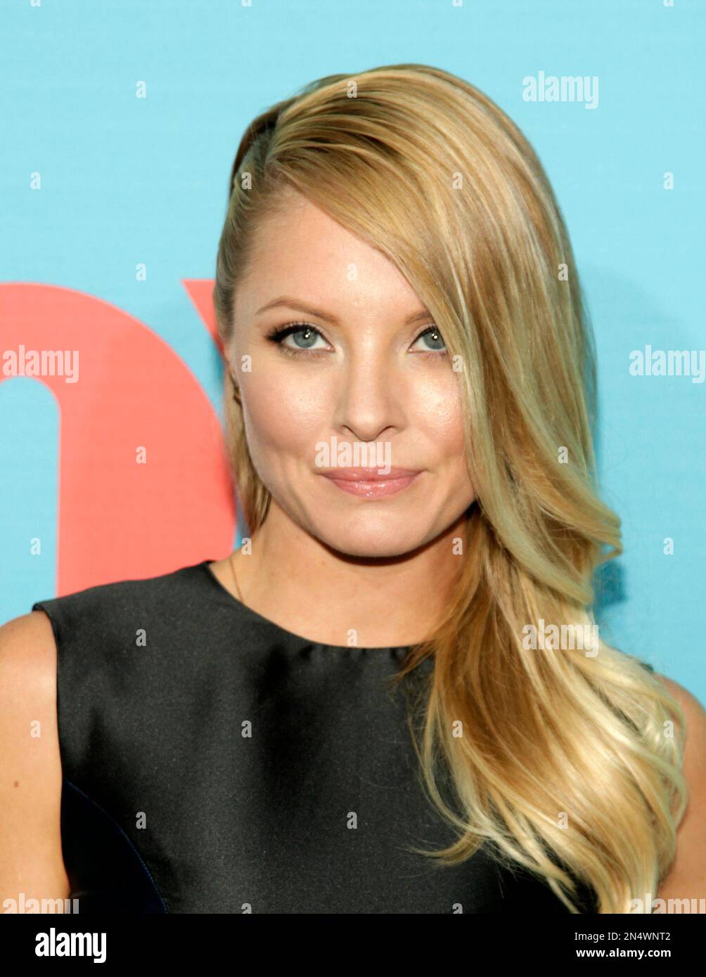 Actress Kaitlin Doubleday attends the FOX Network 2014 Upfront event on Monday, May 12, 2014, in ...