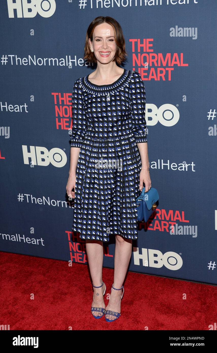 Sarah Paulson attends the premiere of HBO Films' "The Normal Heart" at ...