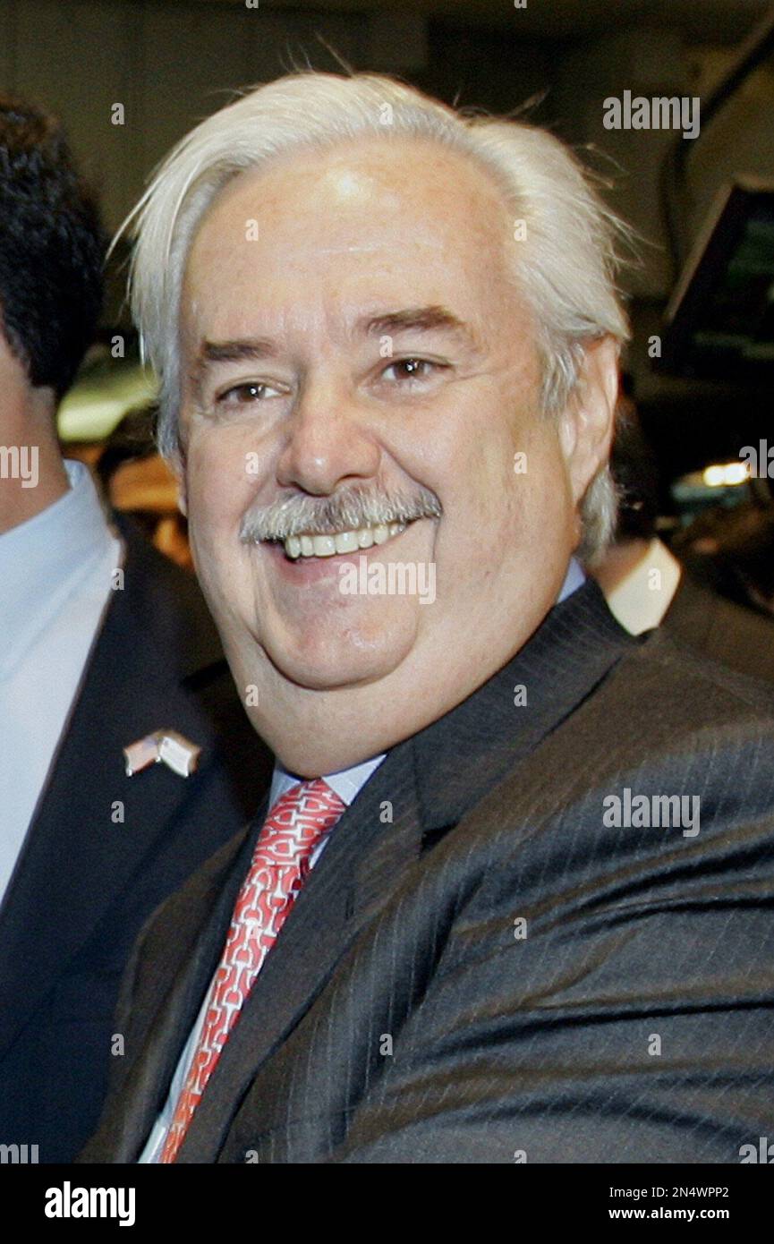 FILE - In this Oct. 30, 2006, file photo, shows Cemex Chairman and CEO ...