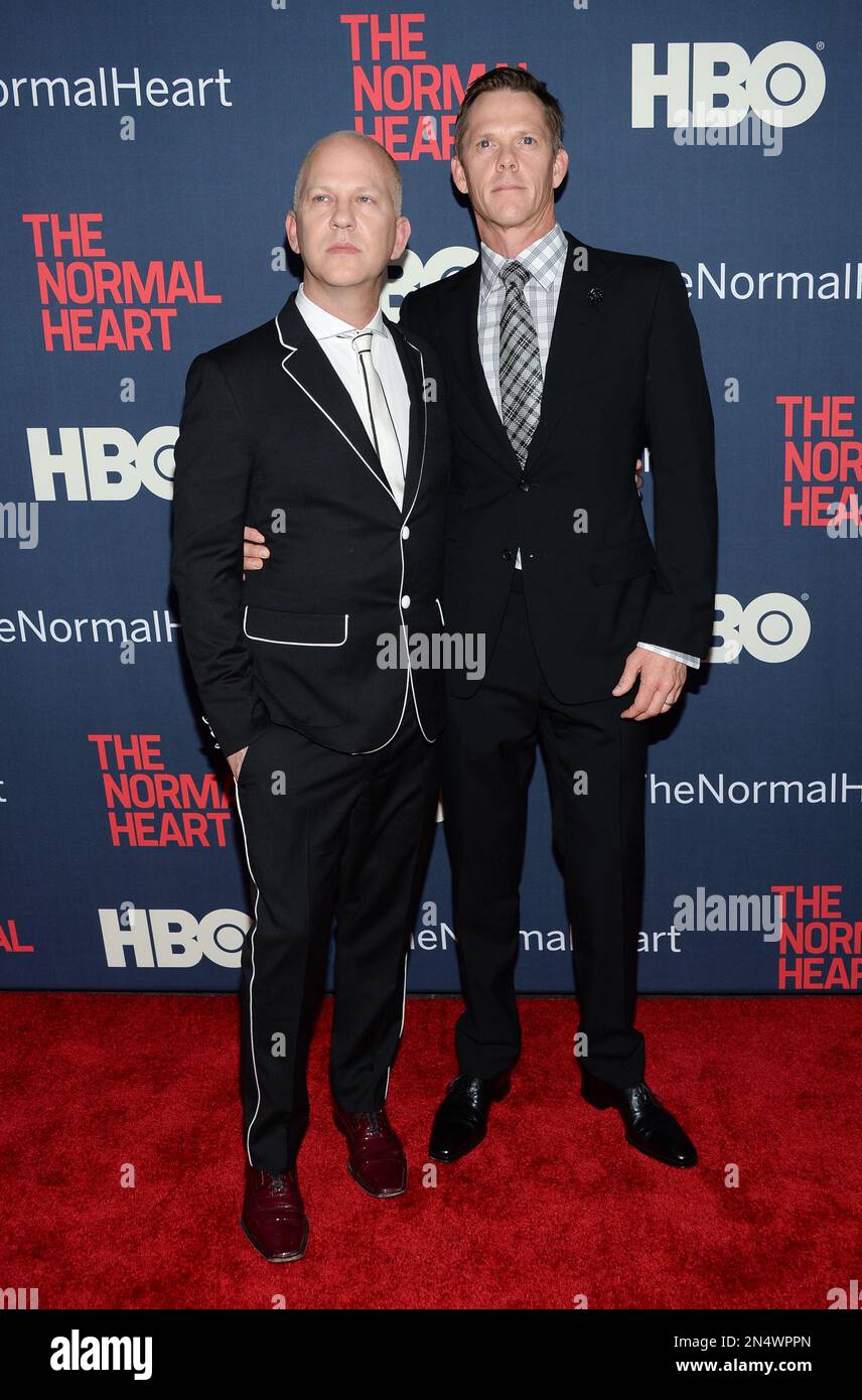 Producer and director Ryan Murphy and husband David Miller attend the ...
