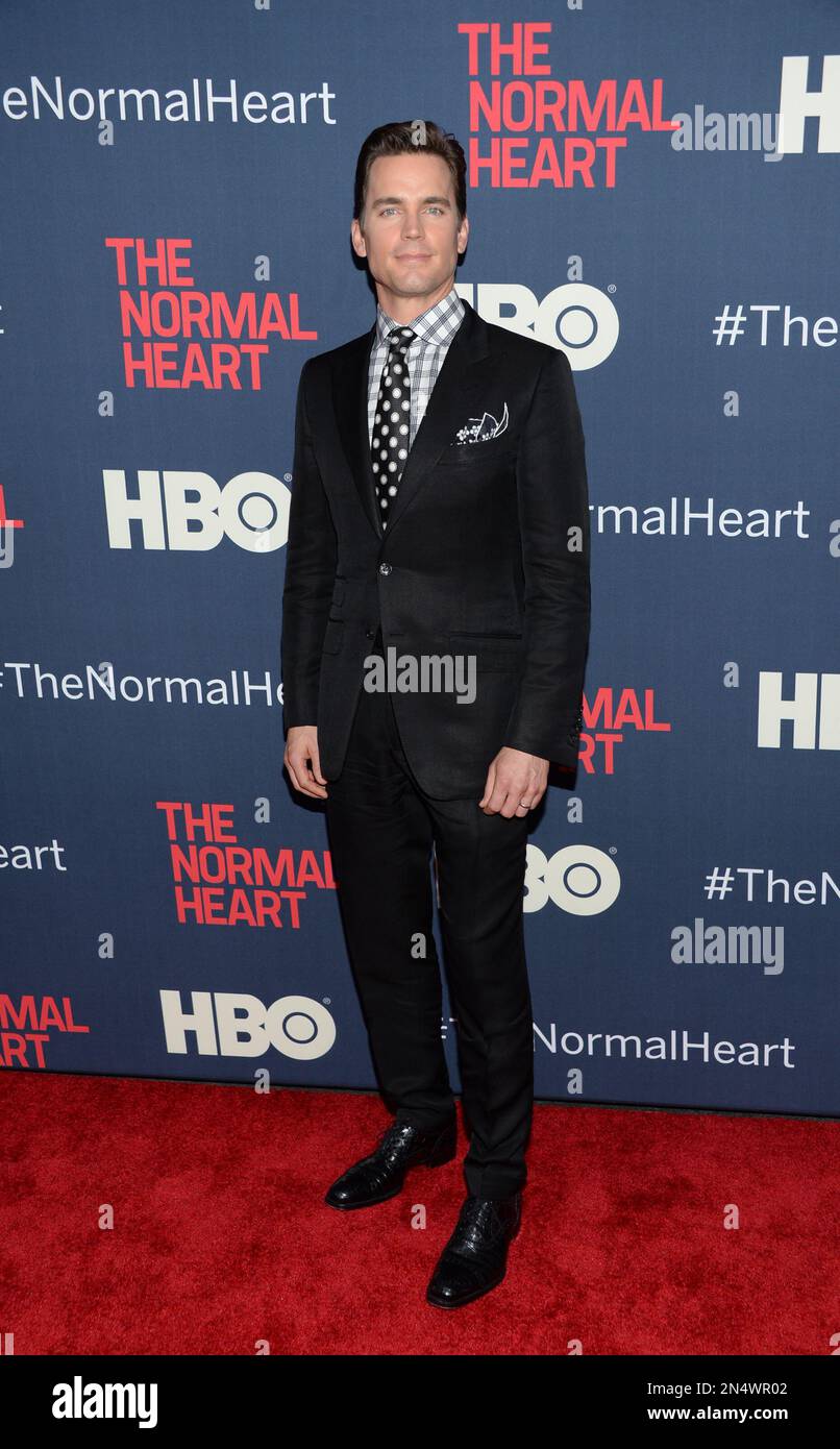 Matt Bomer attends the premiere of HBO Films' "The Normal Heart" at the ...