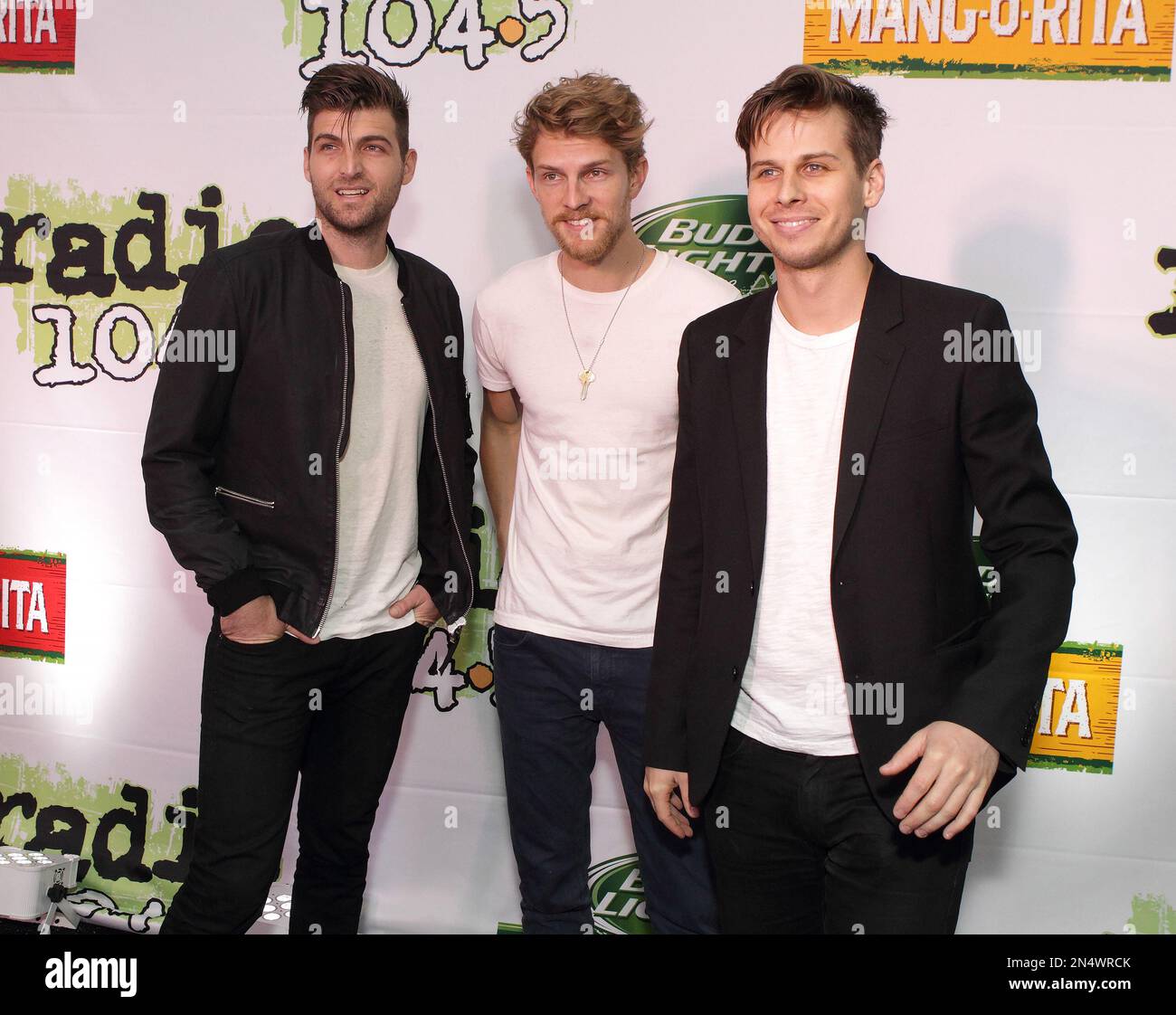Cubbie Fink, from left, Mark Pontius and Mark Foster of the band Foster ...