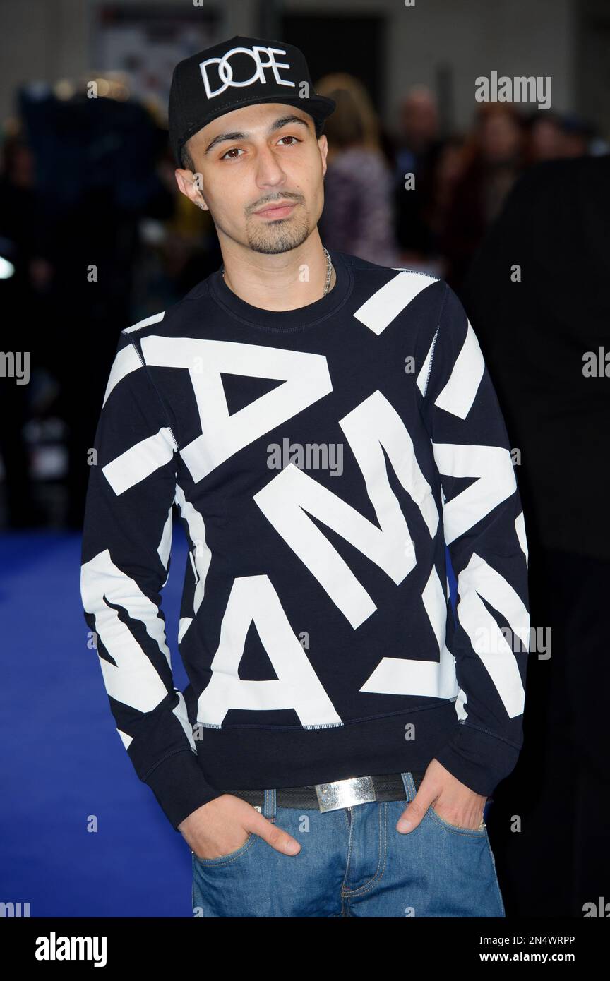 Adam Deacon arrives for the UK Premiere of X-Men Days Of Future Past at ...