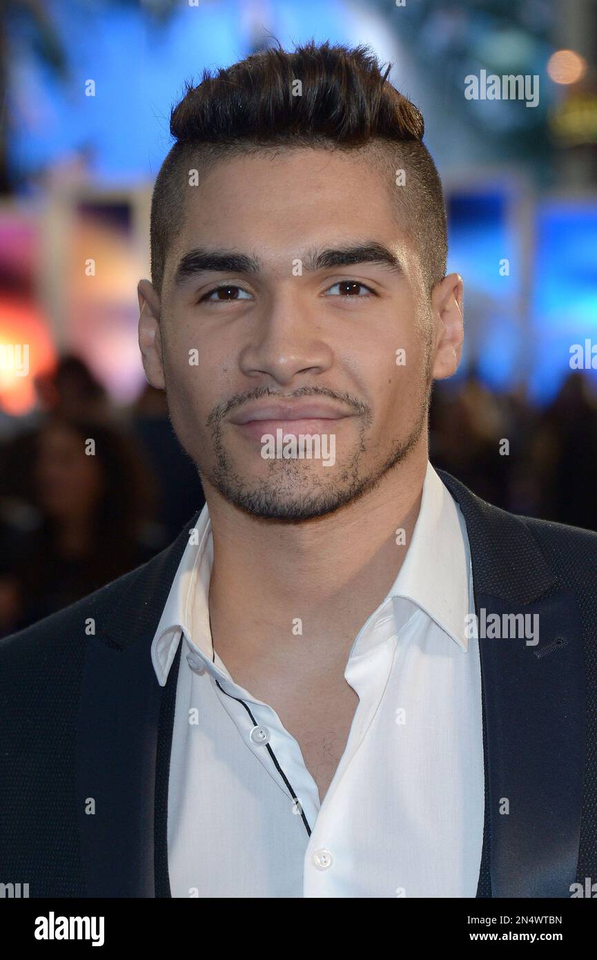Louis Smith poses for photographers for the UK premiere of X-Men: Days ...