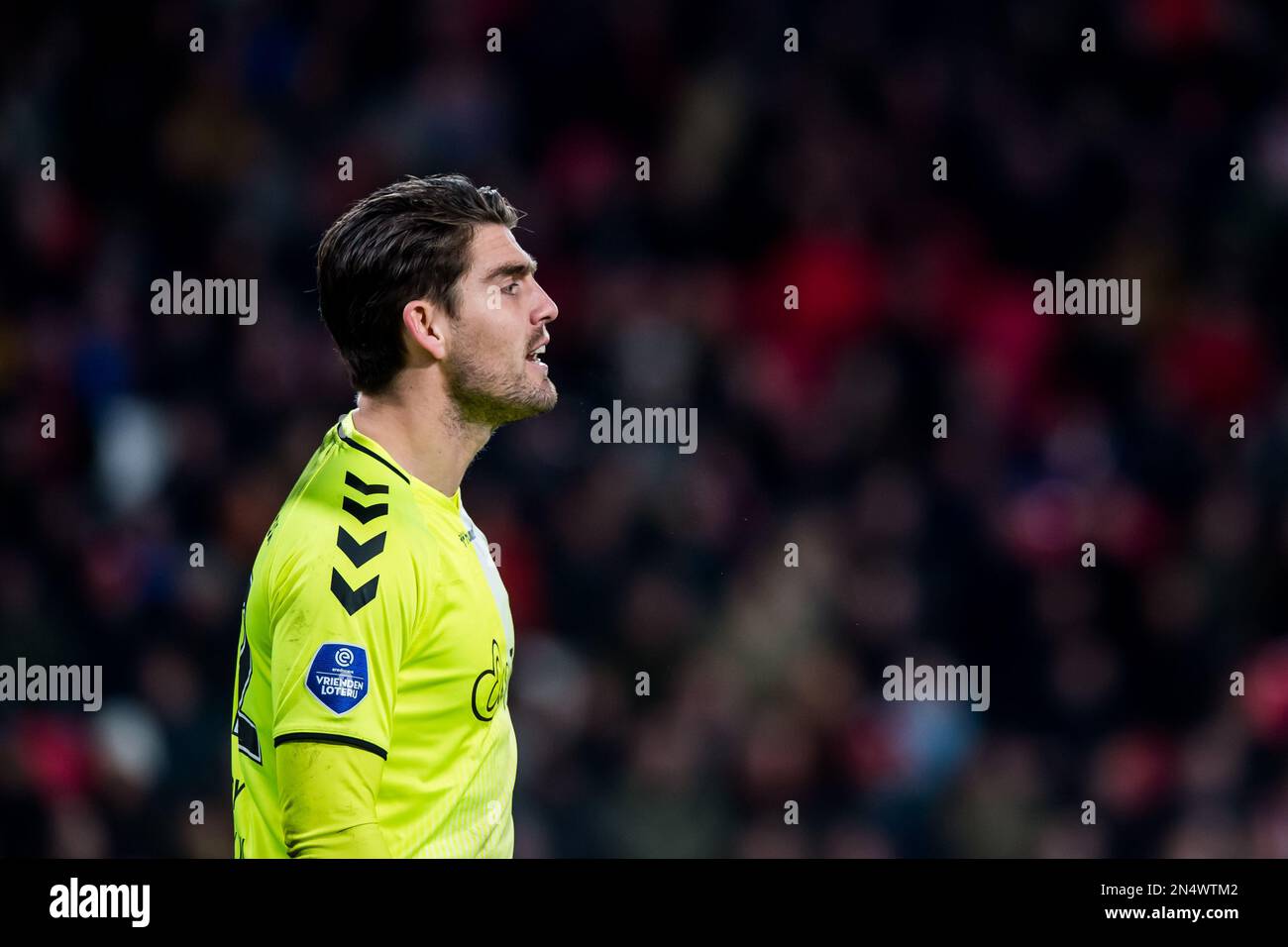 EINDHOVEN - FC Emmen goalkeeper Mickey van der Hart during the round of ...