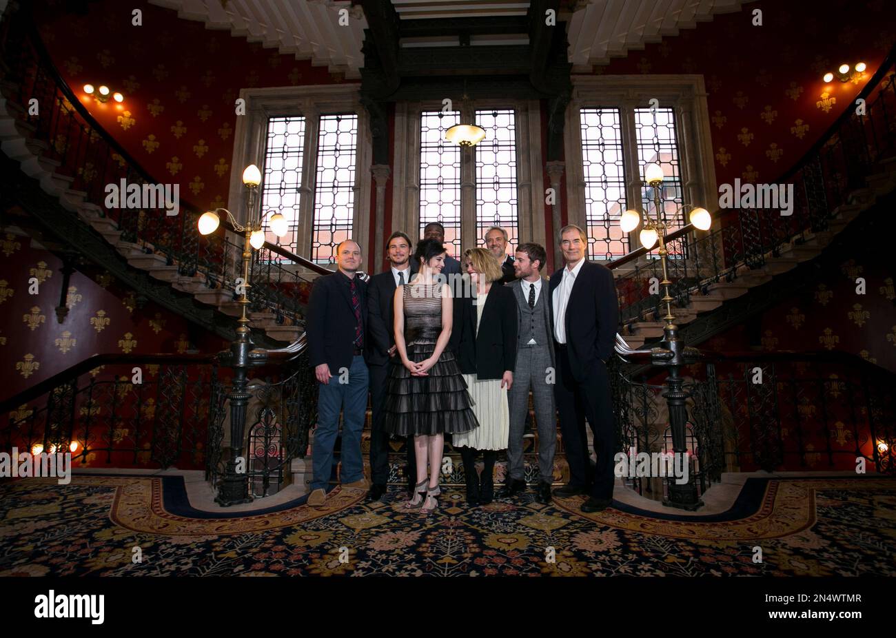 From left, Rory Kinnear, Josh Hartnett, Danny Sapani, Eva Green, Billie ...