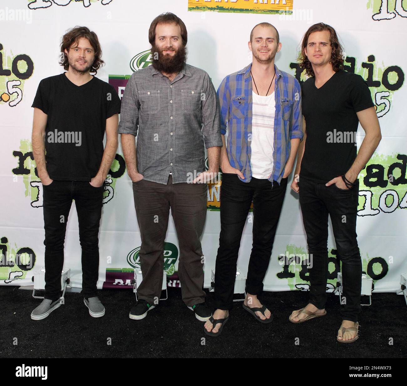 Jesse Kongos, from left, Johnny Kongos, Daniel Kongos and Dylan Kongos ...