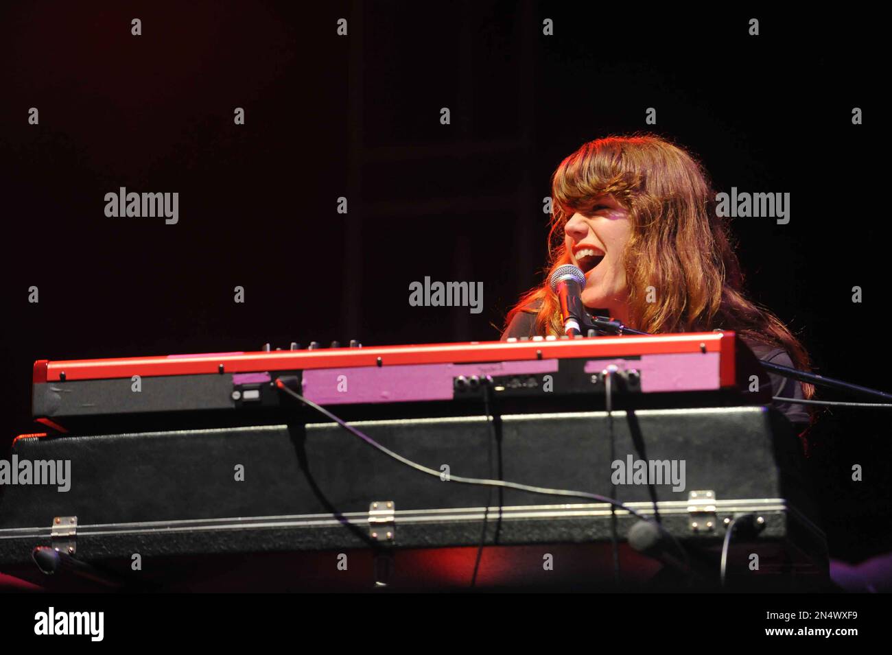 Jennifer Diane Lewis as Jenny Lewis performing at the Shaky Knees Music ...