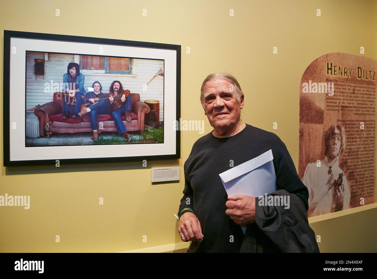 In this Friday, May 9, 2014 photo, folk musician and photographer Henry ...