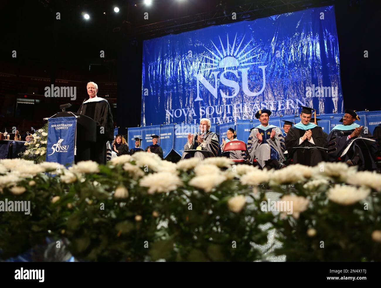 Nova Southeastern University's undergraduate commencement ceremony held ...