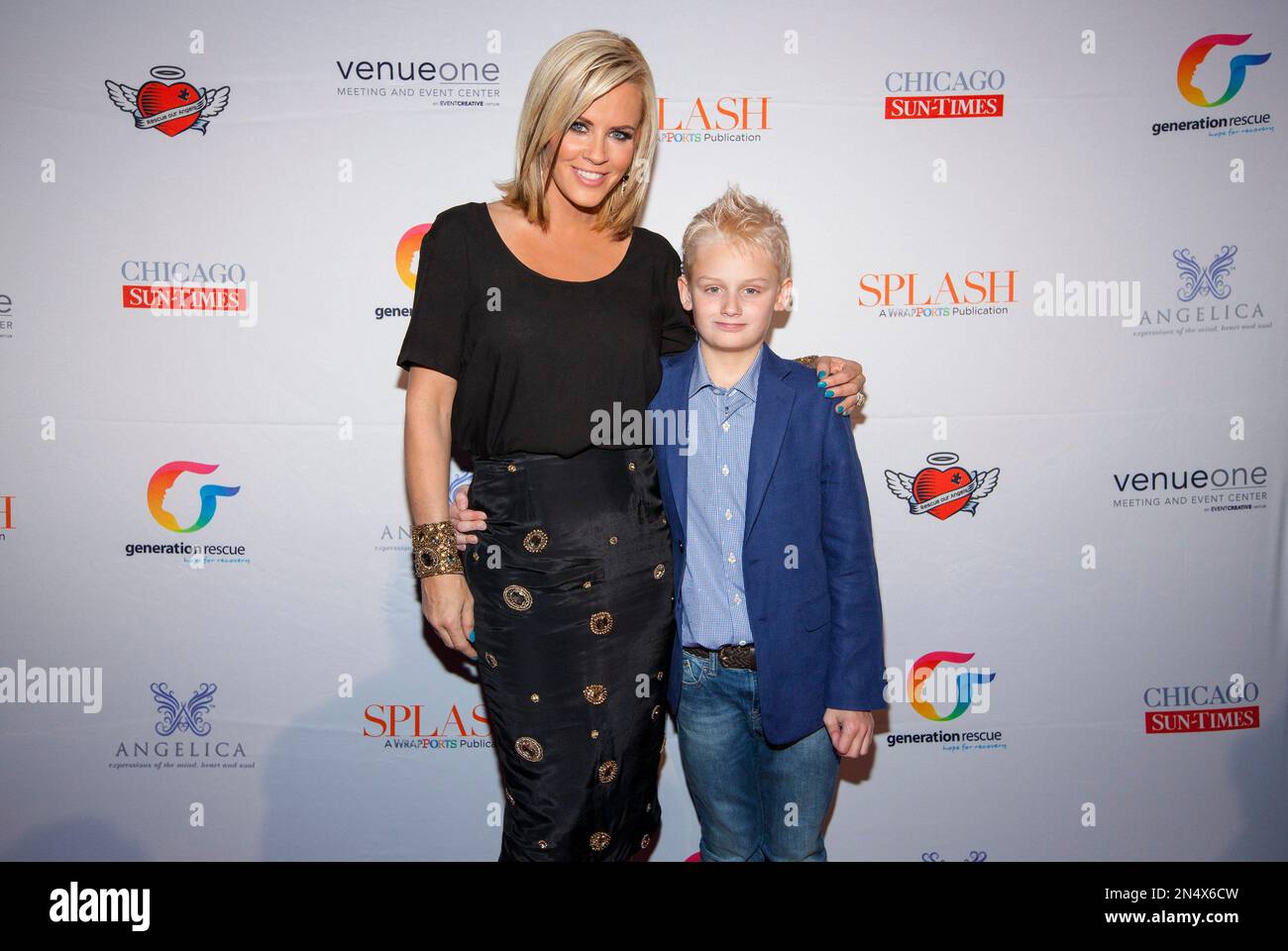 Jenny McCarthy, seen here with her son Evan, hosted the 7th Annual ...