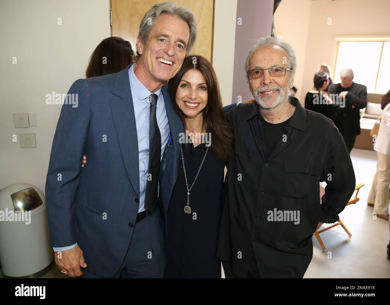 Bobby Shriver, and from left, Malissa Feruzzi Shriver and Herb Alpert ...