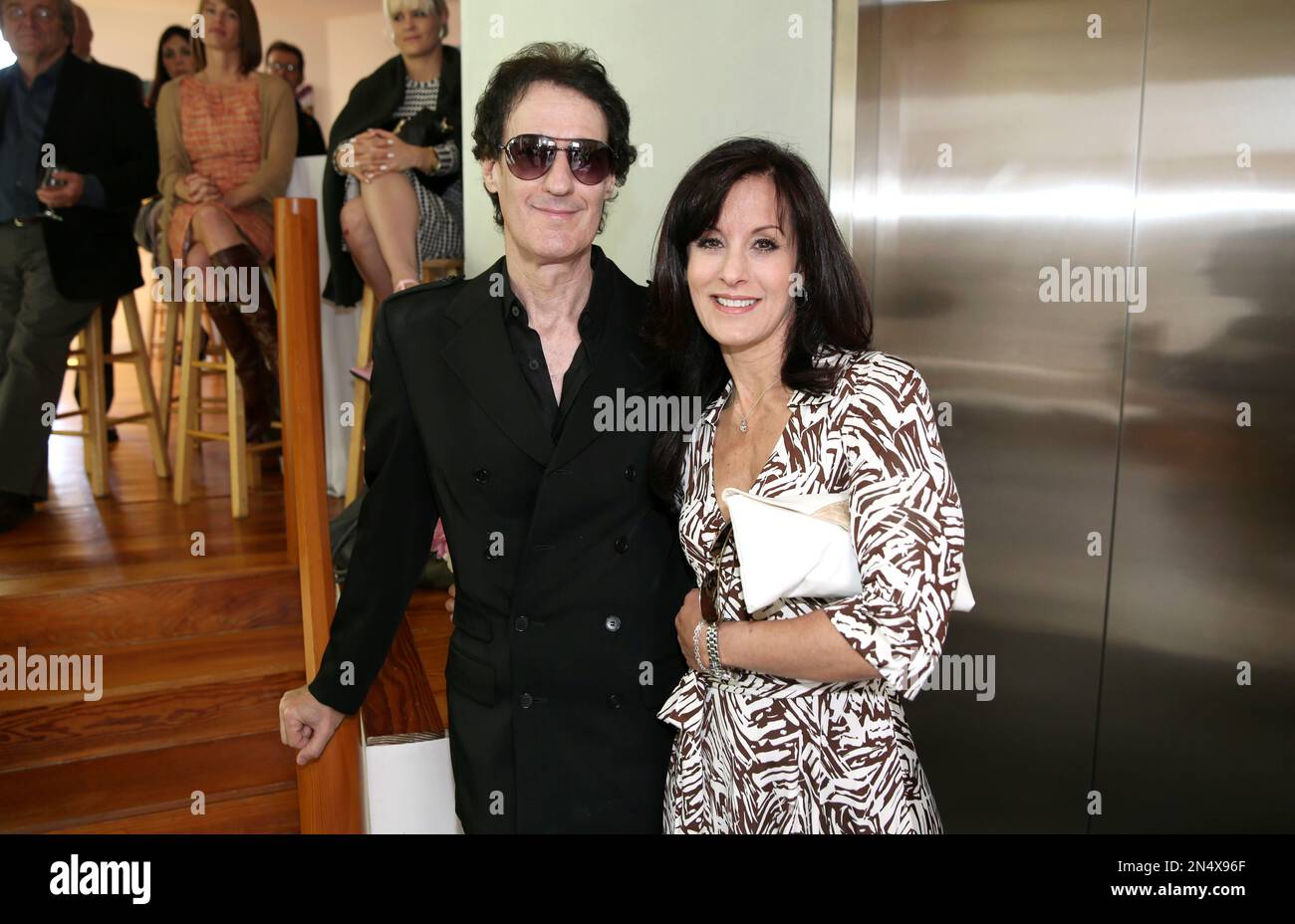 Randy Alpert, left, and Nikki Alpert attend the 2014 Herb Alpert Award ...