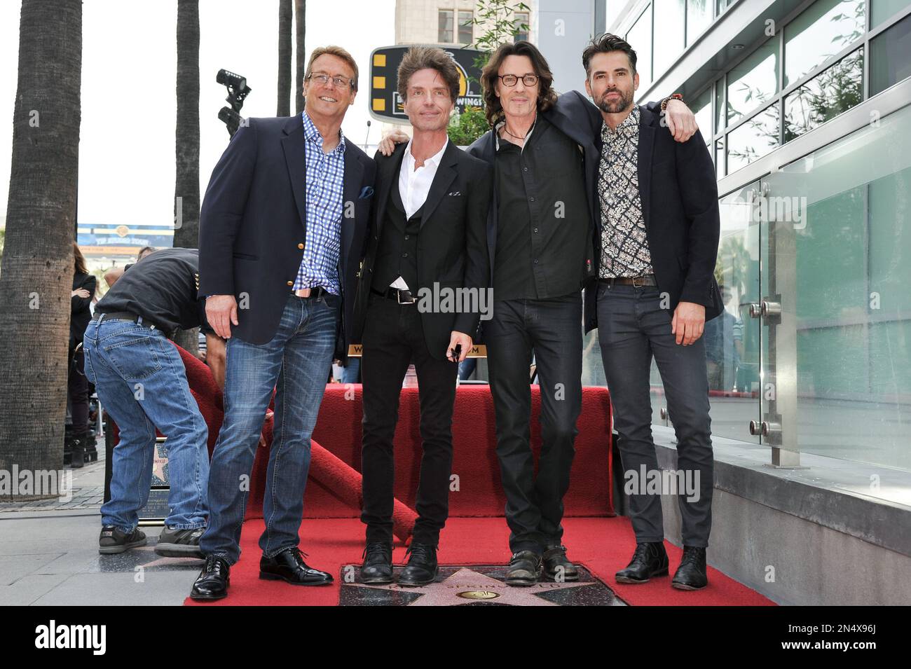 From left, Doug Davidson, Richard Marx, Rick Springfield, and Jason ...