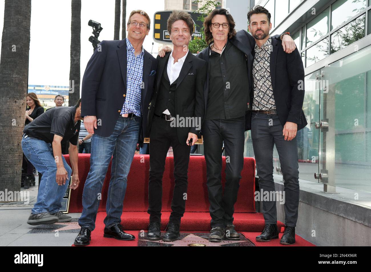 From left, Doug Davidson, Richard Marx, Rick Springfield, and Jason ...