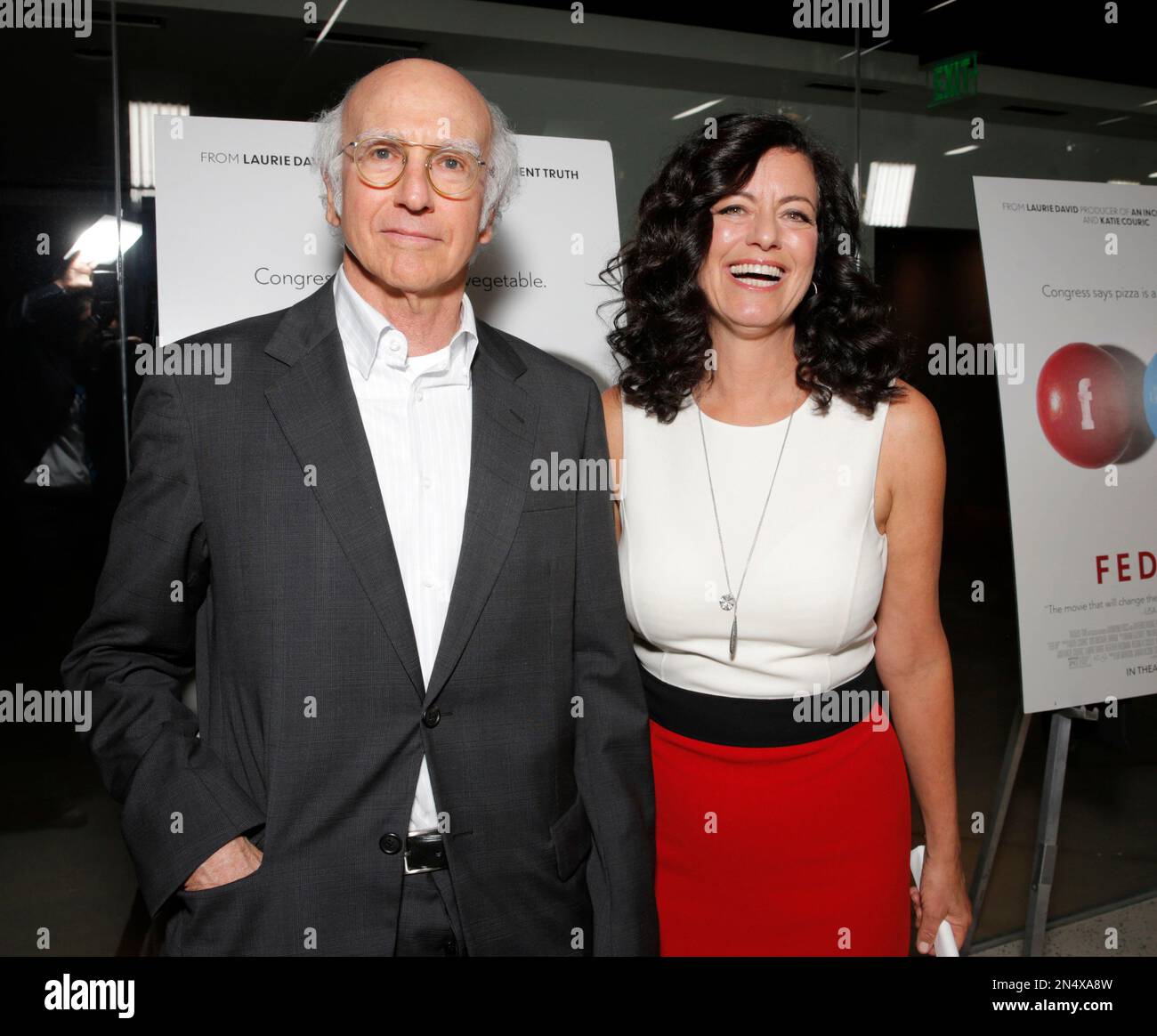 IMAGE DISTRIBUTED FOR RADIUS - Larry David, left, and Producer Laurie ...