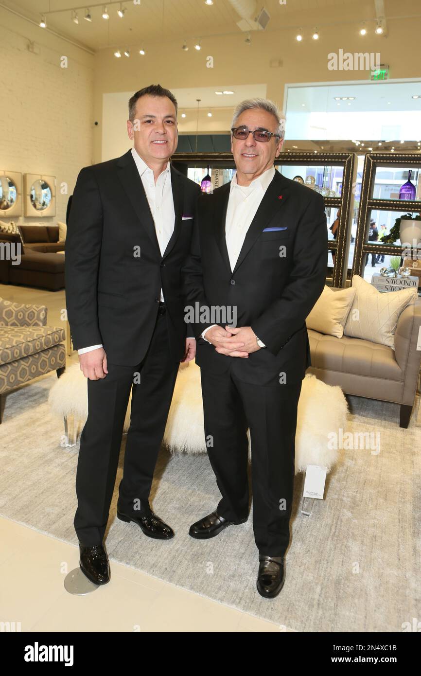 Bob Williams and Mitchell Gold attend the celebration of their 25th ...