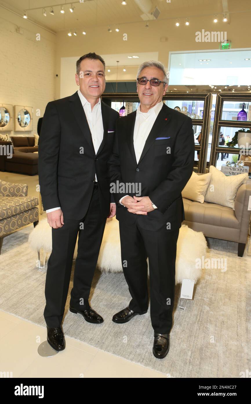 Bob Williams and Mitchell Gold attend the celebration of their 25th ...