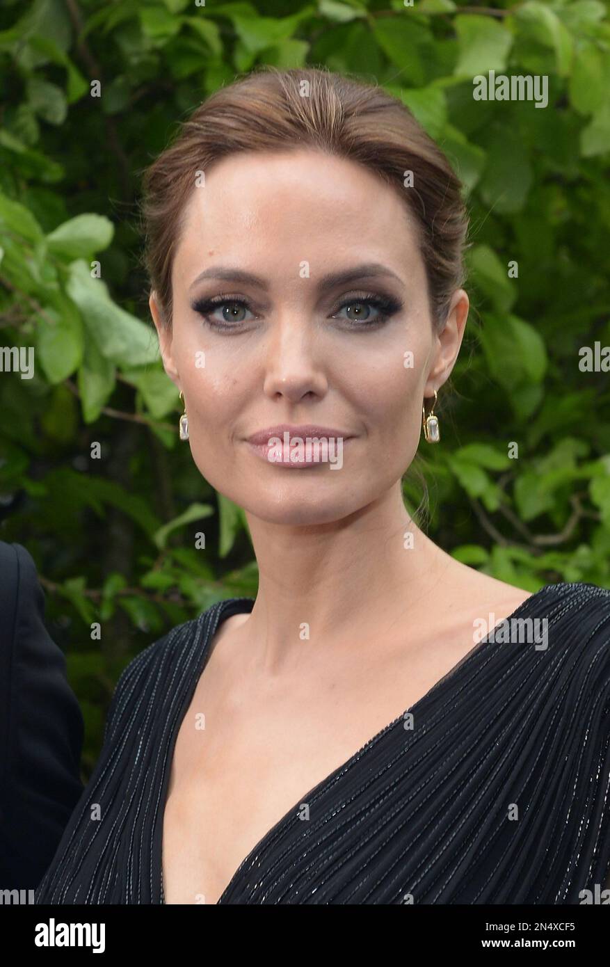 American American Actress Angelina Jolie seen at Britain Maleficent ...